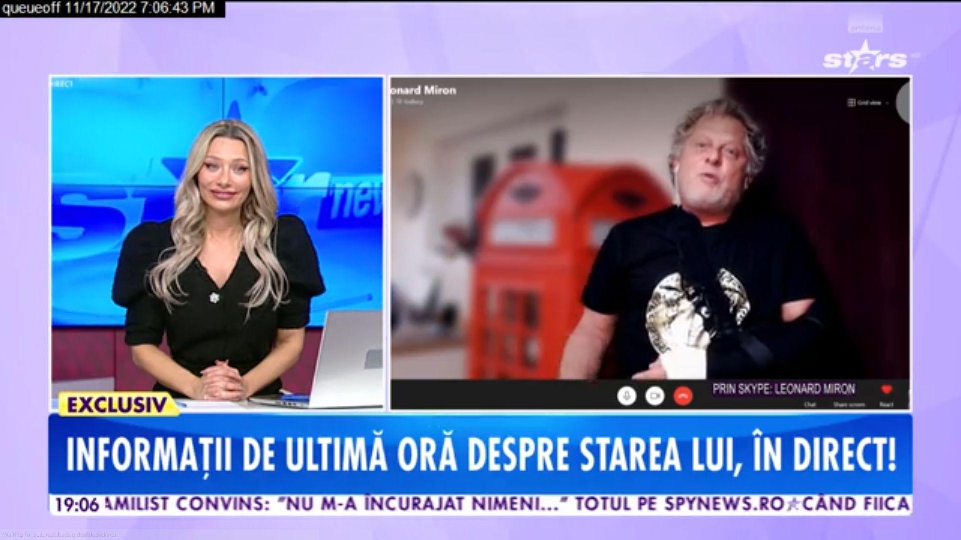 Medicii i-au pus mâna în ghips lui Leonard Miron! „Trebuie să stau șase săptămâni cuminte ...