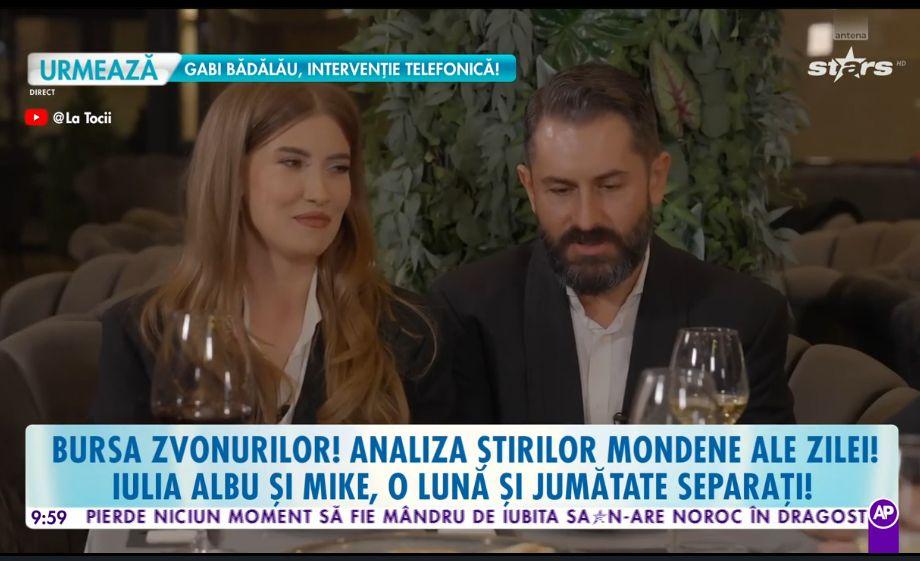 Iulia Albu și Mike au mai dat o șansă relației: „Ne-am împăcat în pat” | STAR MAGAZIN AntenaStars.ro