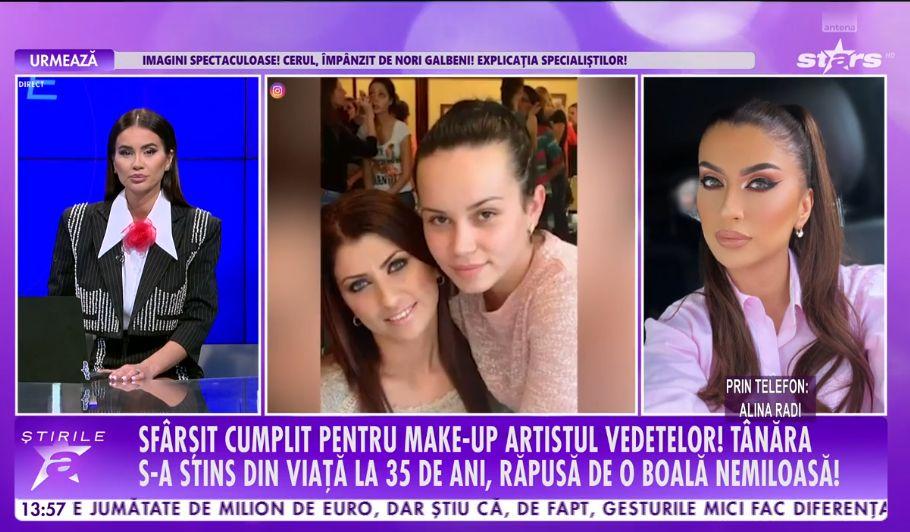 Alina Radi, șocată de moartea Ancăi Molnar: „M-a sunat soțul ei azi de dimineața…” | STAR NEWS ...