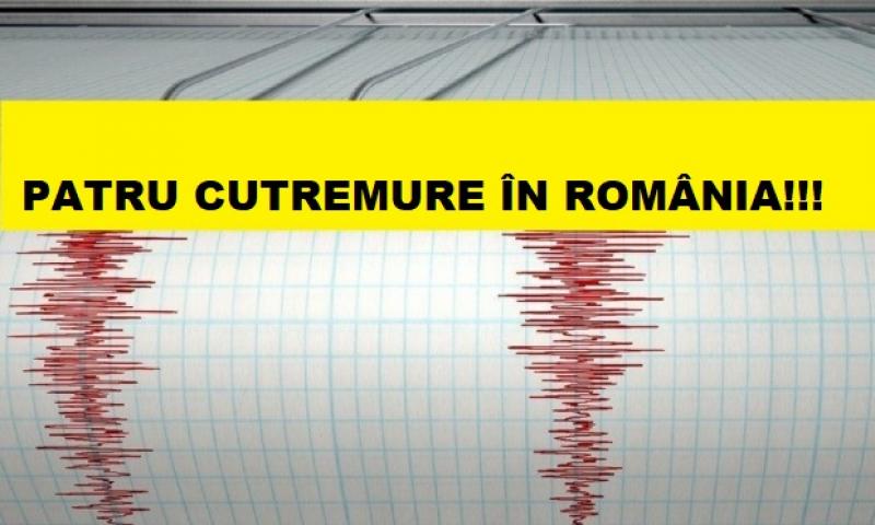 Record de cutremure în România! 4 seisme au avut locmiercuri, 5 decembrie