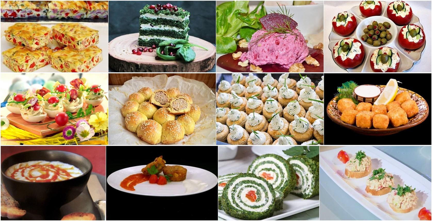 Rețete de aperitive pentru mesele festive