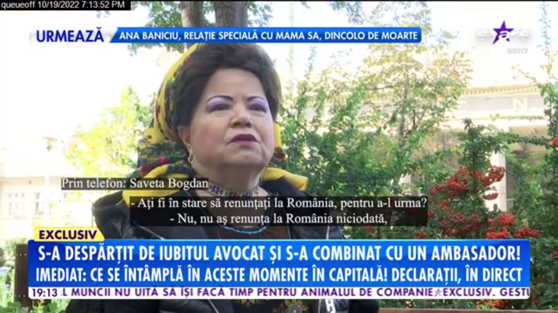 Saveta Bogdan are un nou iubit: „I-a plăcut că am un diamant pe dinte ...