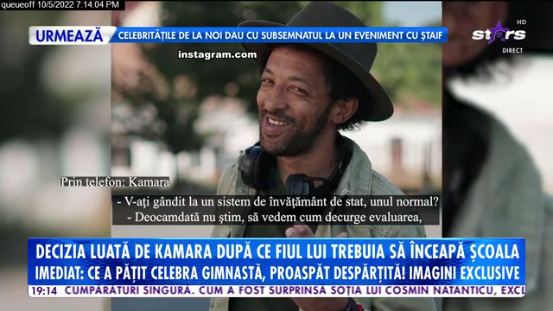Kamara nu l-a dus încă pe Leon la școală: „Începem mai întâi acasă ...