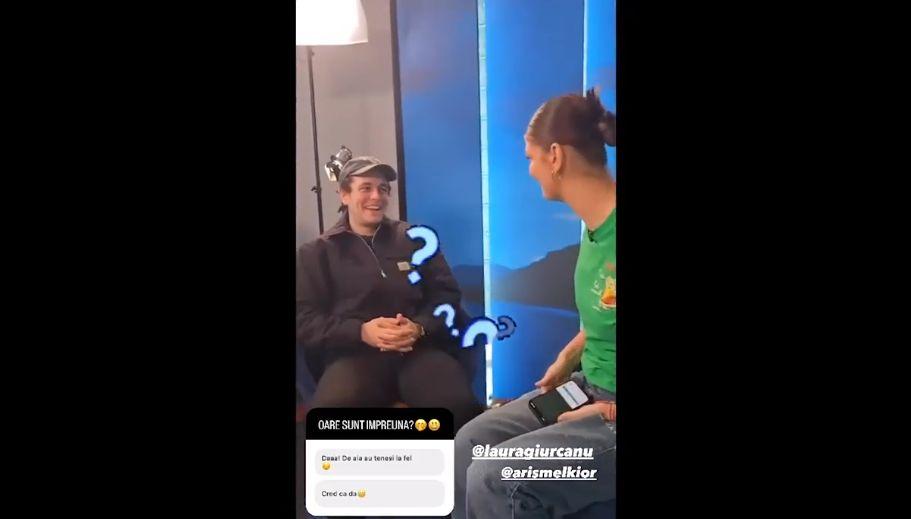 Încă un indiciu că Laura Giurcanu și Aris Eram sunt împreună! ”Dacă v ...