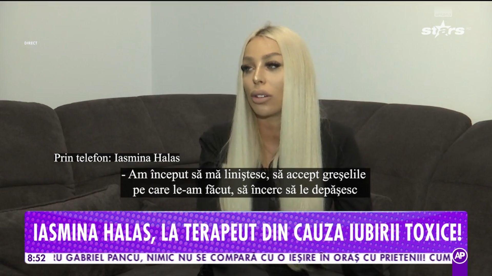 Iasmina Halas a ajuns la terapie după o relație toxică! „Nu sunt ...
