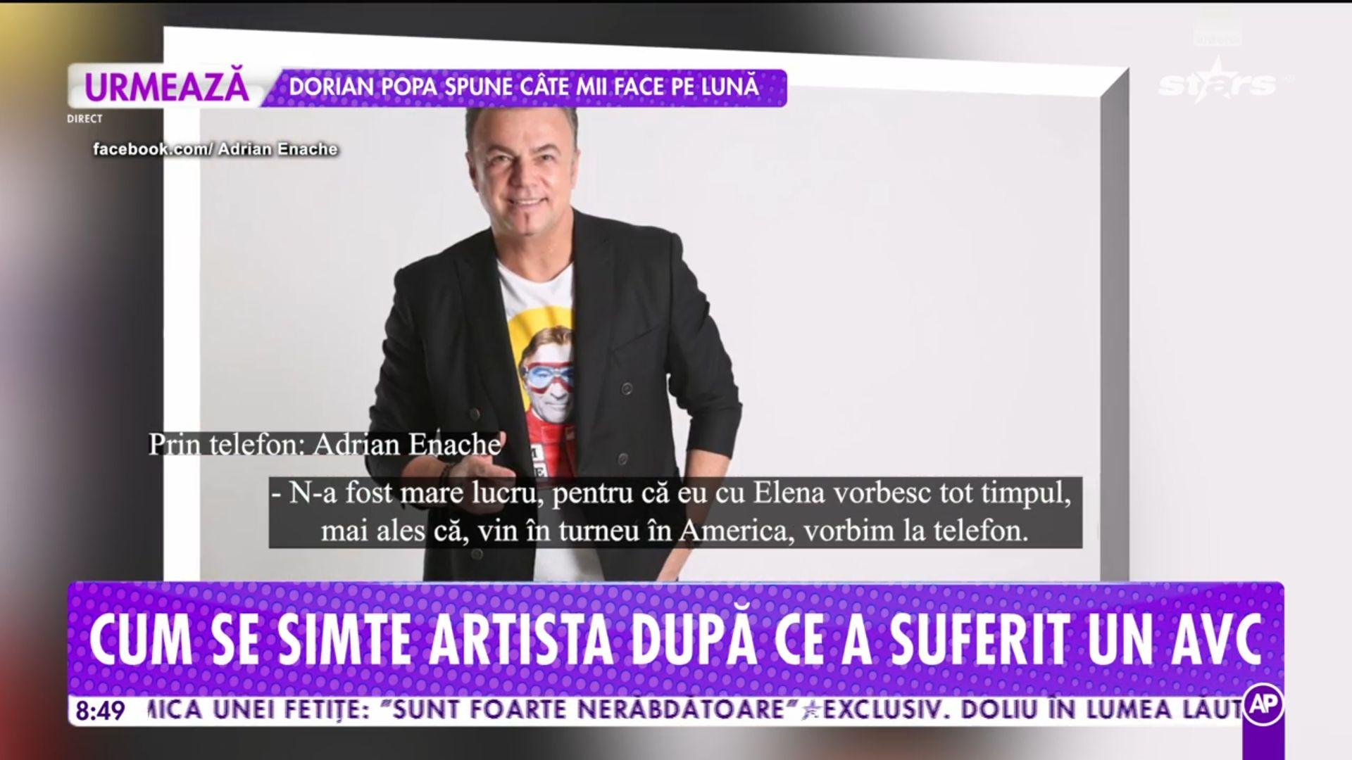 Elena Cârstea a suferit un AVC: Adrian Enache, alături de ea în ...