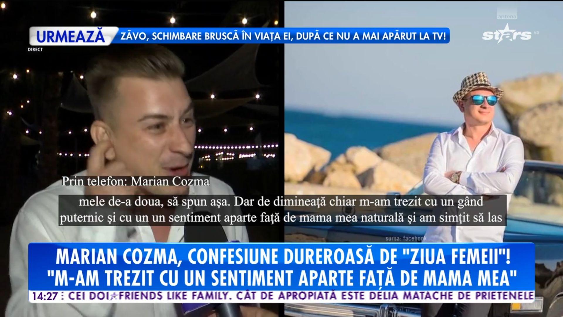 Marian Cozma, povestea emoționantă despre viața fără mama sa biologică ...