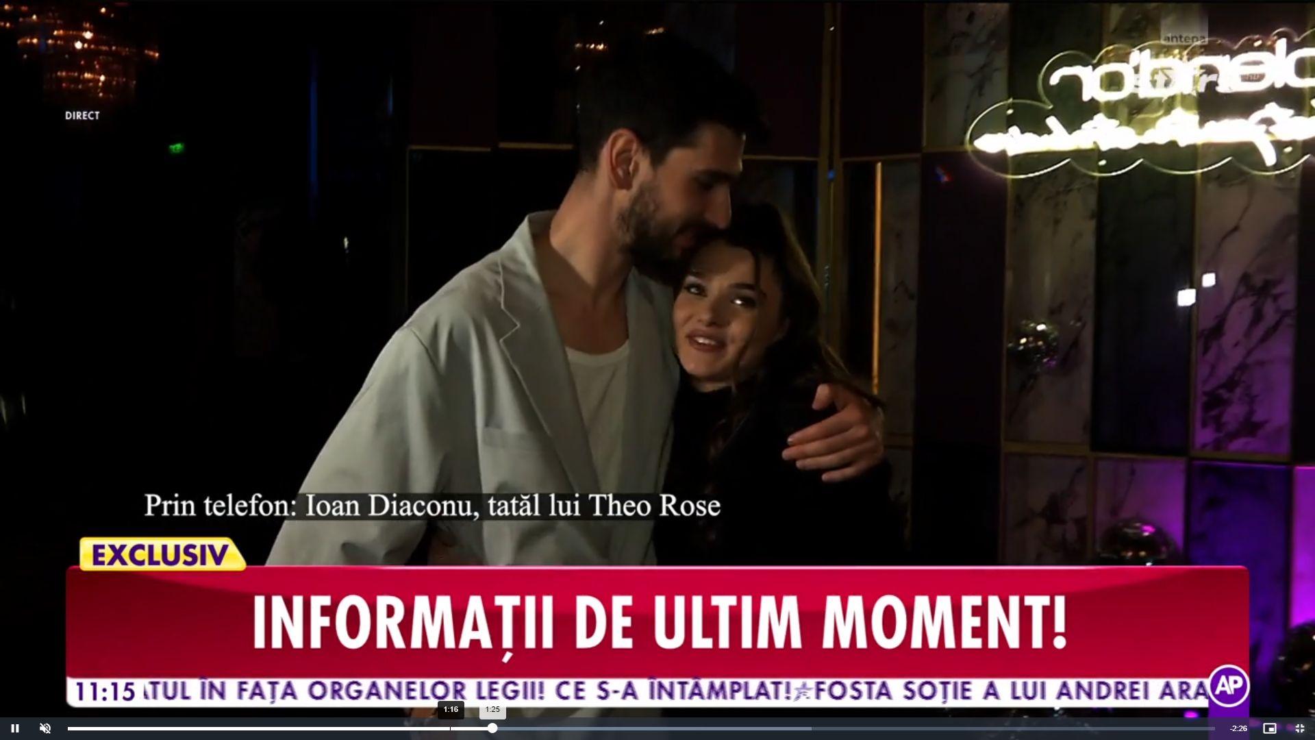 Emoții la cote înalte pentru tatăl lui Theo Rose: "Nu prea am întâlnit ...