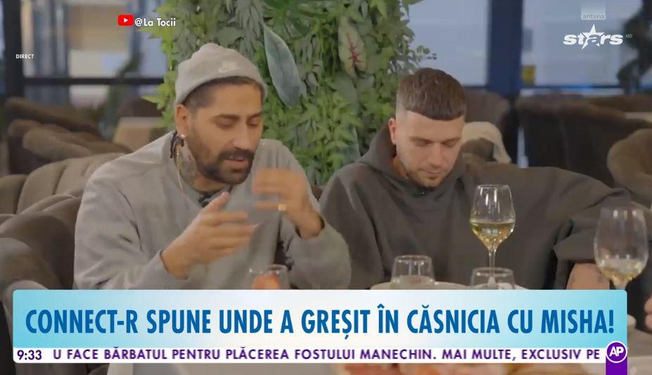 Connect-R știe unde a greșit în relația cu Misha: „Nu m-am putut adapta ...